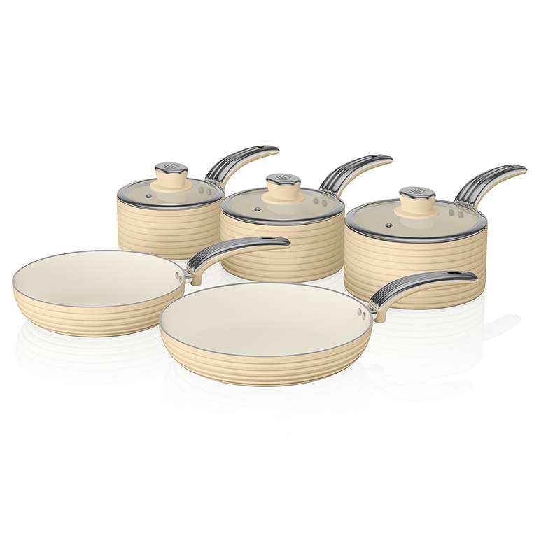 Swan pan set store