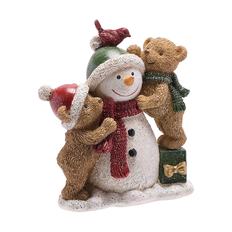 Teddy bear snowman store