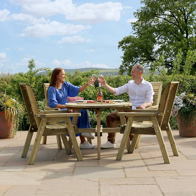 Freya Round Dining Set | Coopers Of Stortford