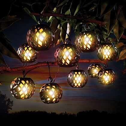 Solar String Lights | Solar Garden Lights | Garden & Outdoors | Coopers ...