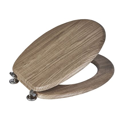 Oxford Toilet Seat Grey Oak Coopers Of Stortford